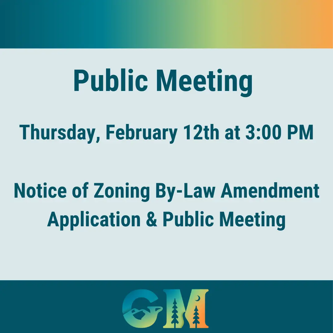 Notice of Public Meeting February 12, 2026 | Township of Greater Madawaska